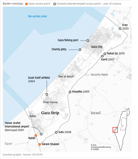 Resources: Maps of Gaza | FACTIFADA